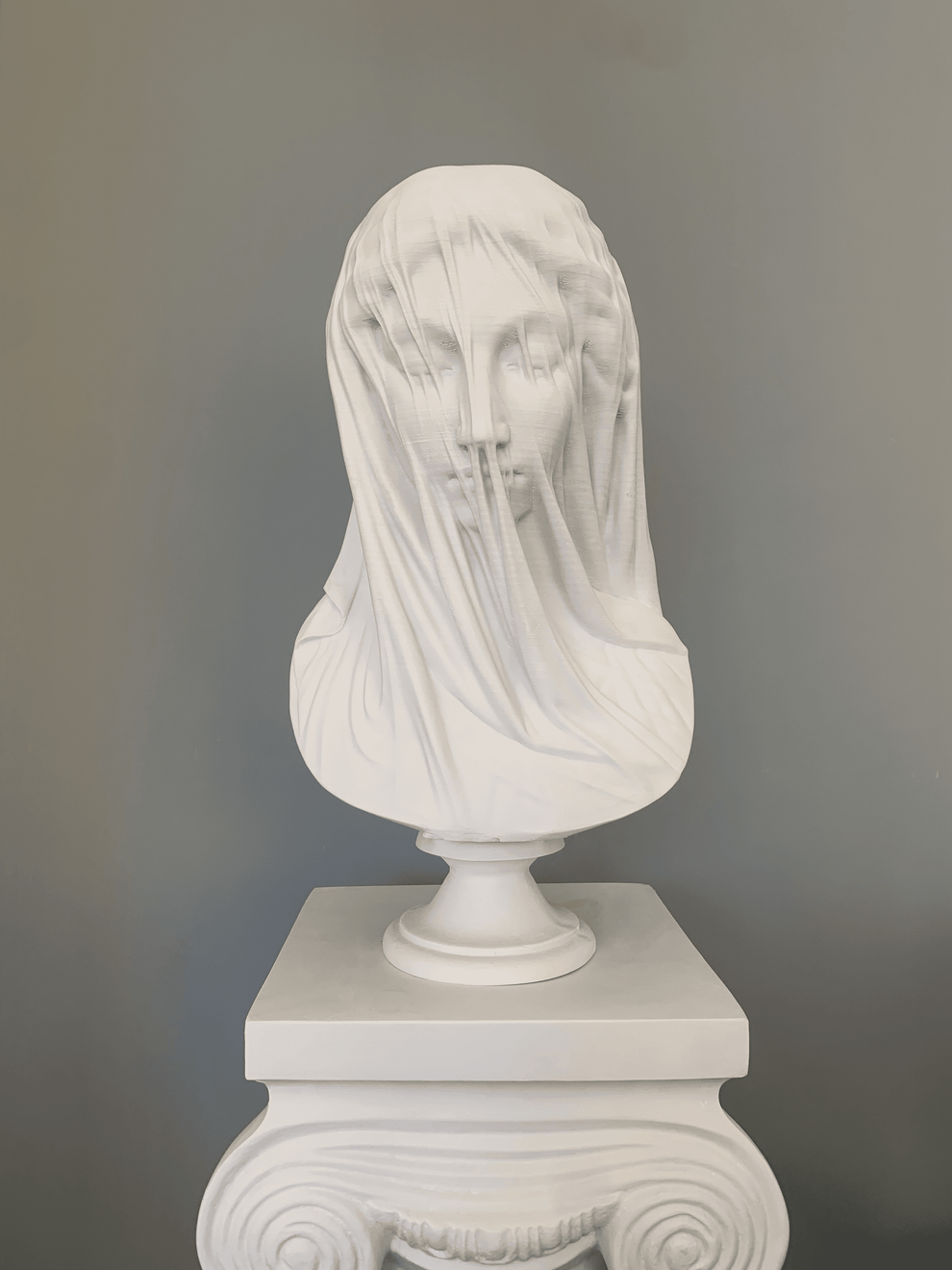 Veiled Lady Bust Statue, 47 cm / 18.5", Virgin Mary – HISTONICA